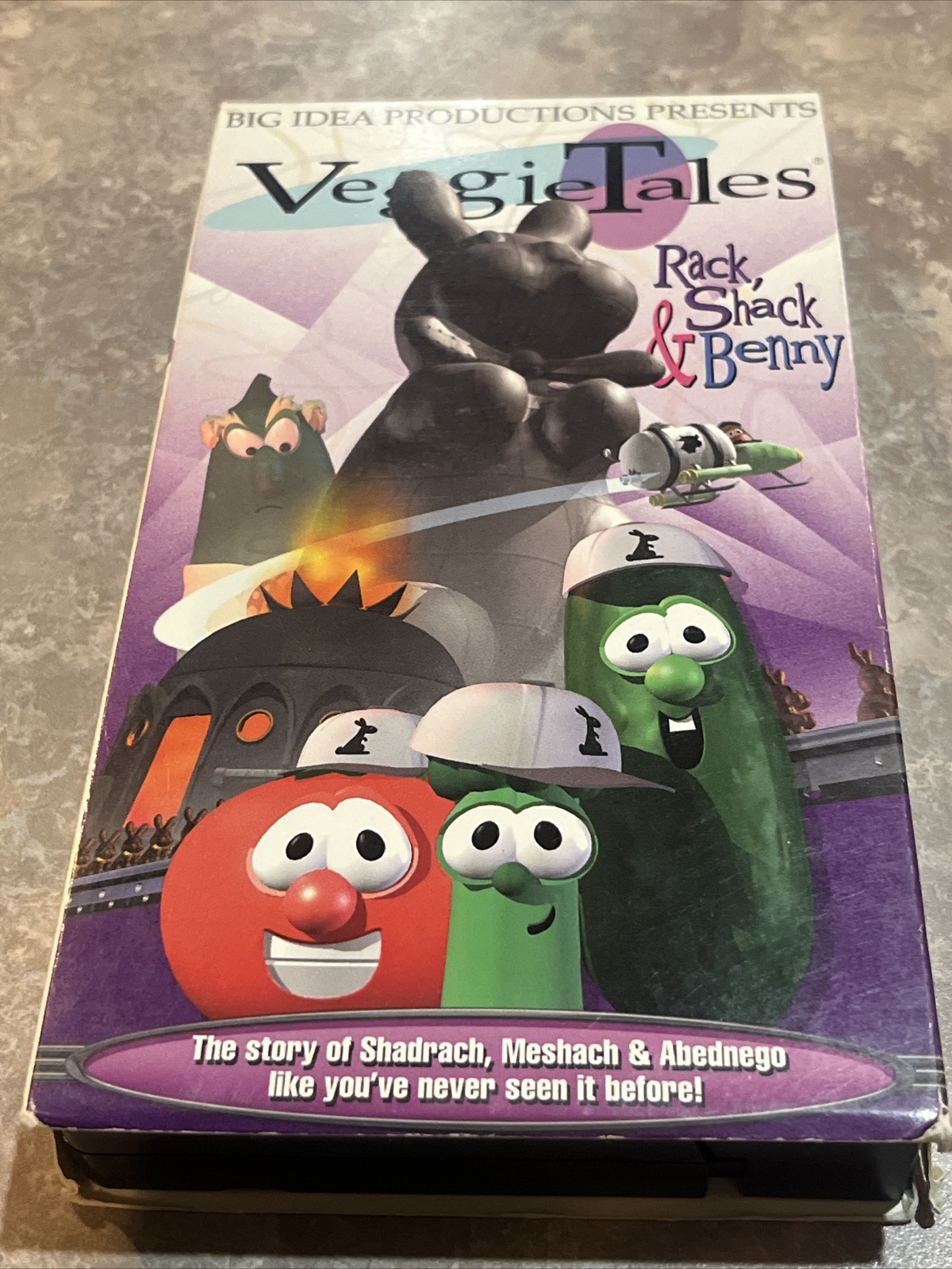 VeggieTales - Rack, Shack, and Benny VHS | Grelly USA