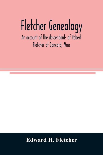 Fletcher Genealogy von Edward H. Fletcher (2020, Taschenbuch) online ...