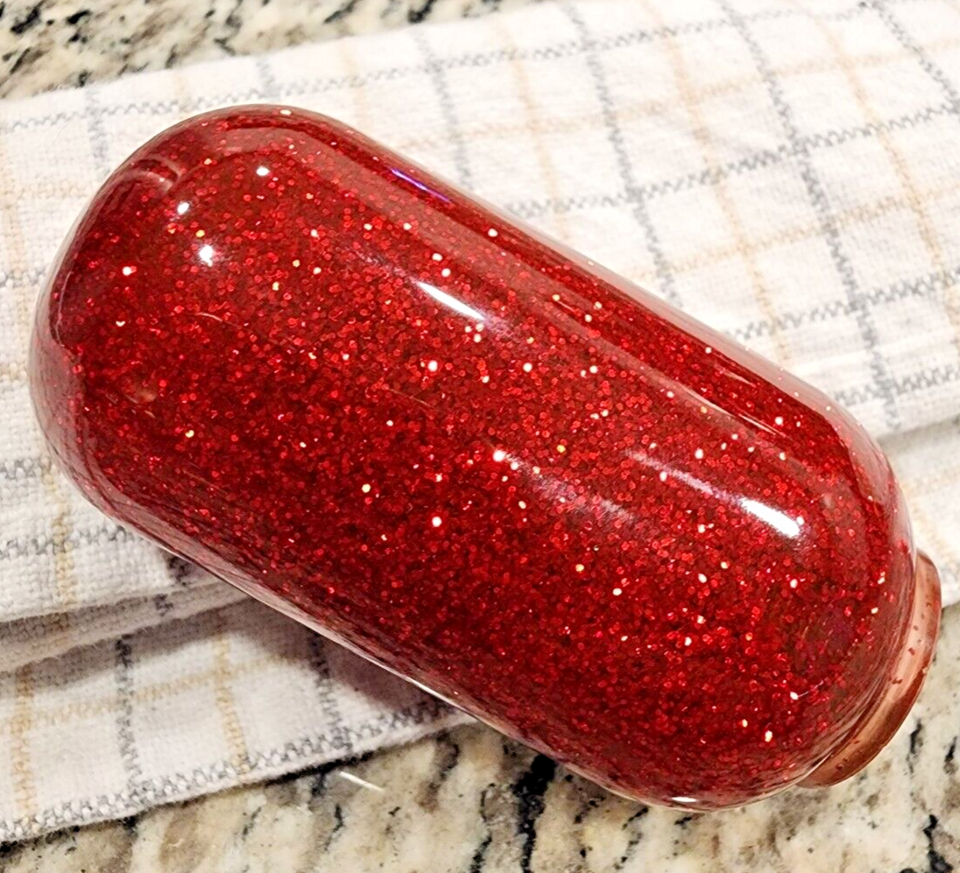 Vintage Custom Red Metal Flake Shift Knob | Rat Fink Hot Rod Rat Rod ...
