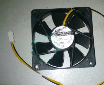 1PC new fan AD0712HB-D71 ADDA DC12V 0.25A 707015 CPU freeship | eBay