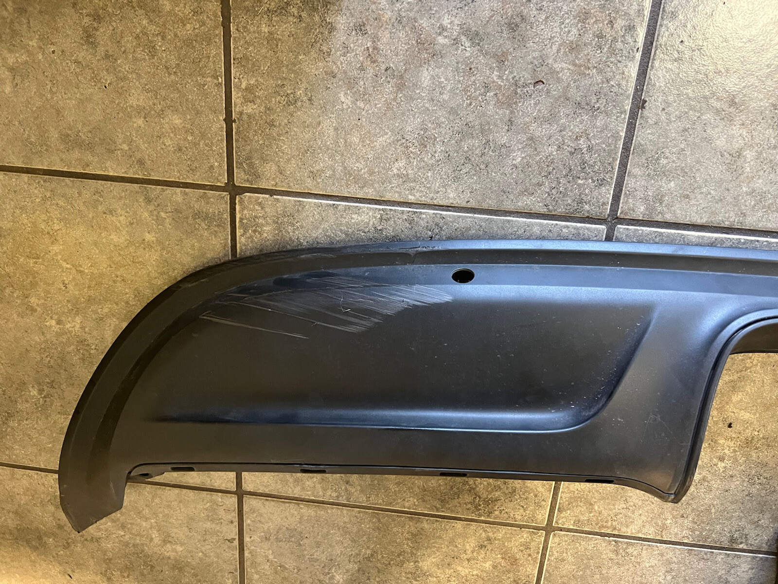 PORSCHE BOXSTER 718 CAYMAN S 982 REAR BUMPER DIFFUSER 2017-2019 OEM ...