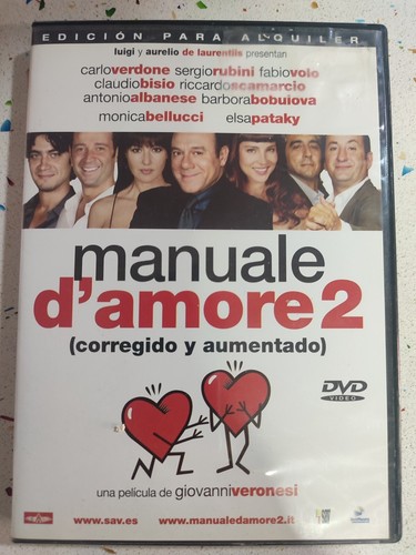 Manuel D'Amour 2 DVD Giovanni Veronesi Castellano Catalan AM | eBay