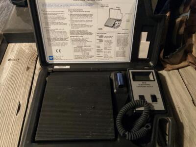 TIF 9010 Slimline Electronic Refrigerant Charging Scale | eBay