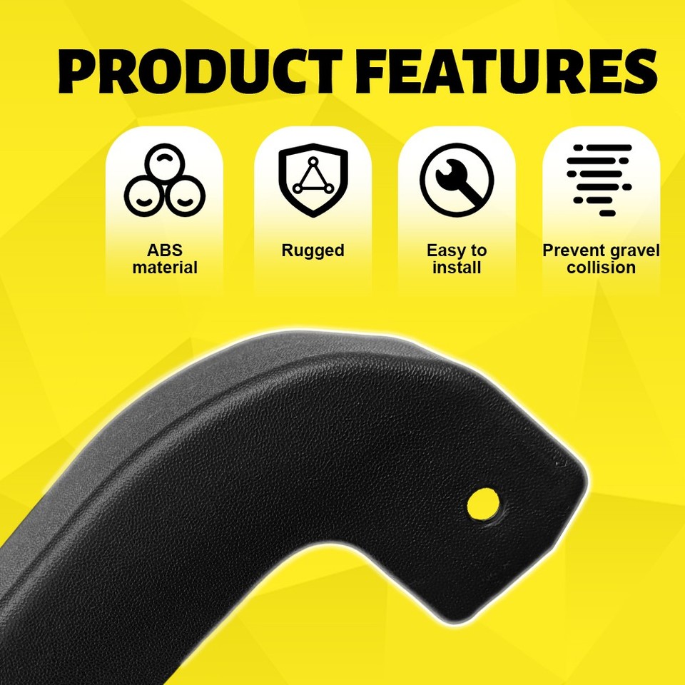 Front Rear Splash Mud Flap Guard Delete Cover Fit 2019-24 Chevy ...