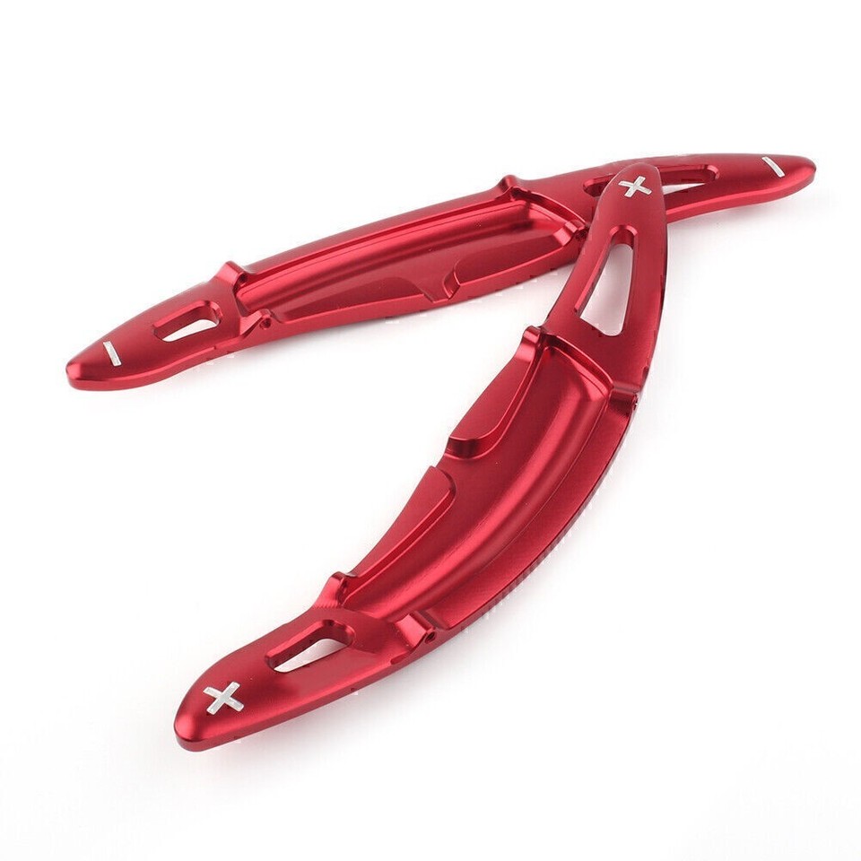 Red Steering Wheel Shift Paddle Shifter Extension FIT Porsche 911 ...