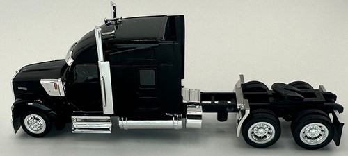 Black Kenworth W990 Stand Up Cab 1/87 HO Logistics 990095 4" Plastic ...