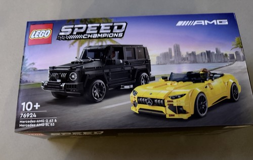 LEGO 76924 Speed Champions Mercedes AMG G63 & Mercedes AMG SL63 - Free ...