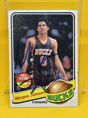 1979-80 Topps - Marques Johnson #70 Autographed | eBay