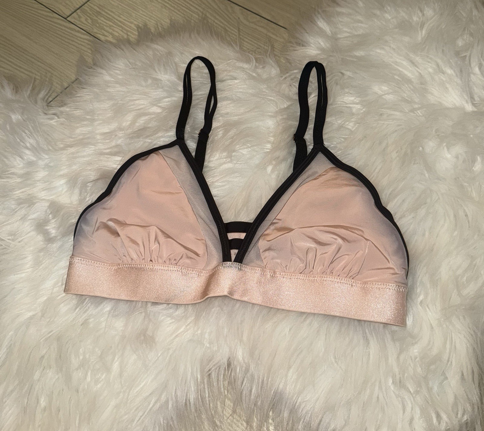 Soma TellTale Triangle Bralette Bra Unlined Wire Free… - Gem