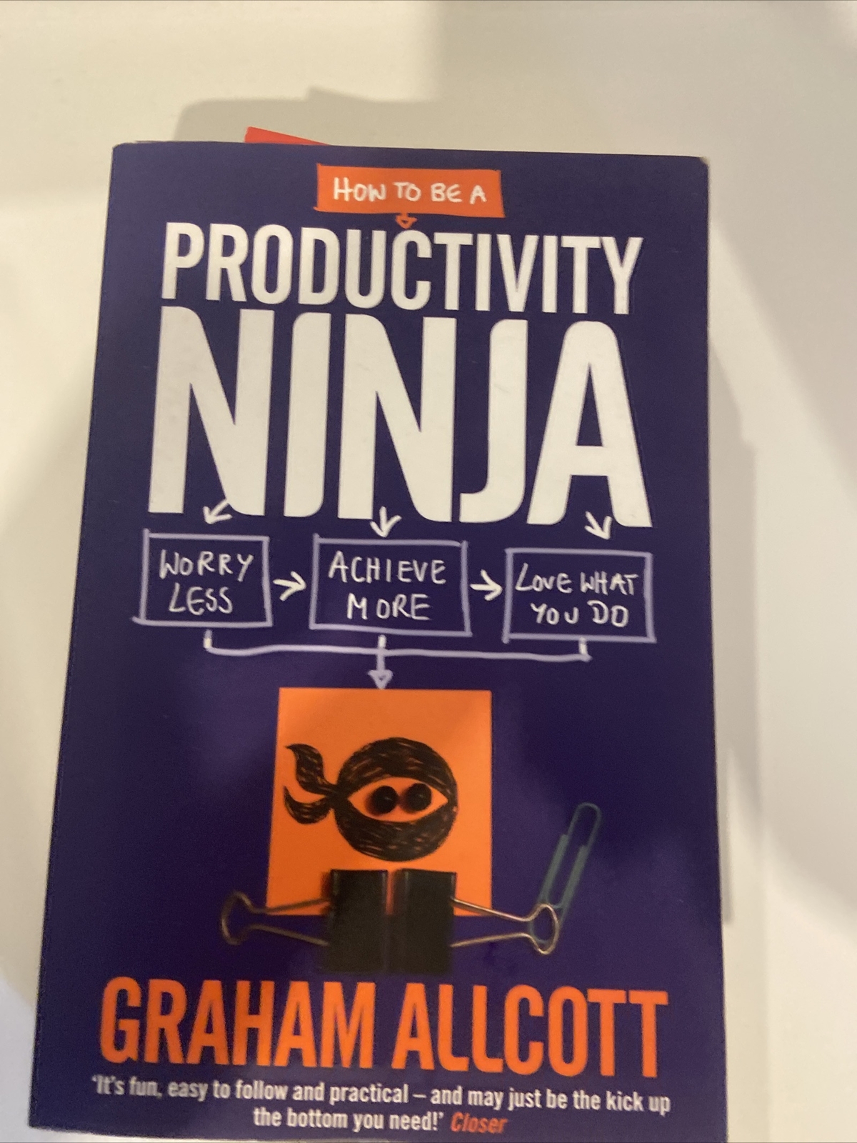 How to Be a Productivity Ninja : Worry Less, Achieve More and Love What ...