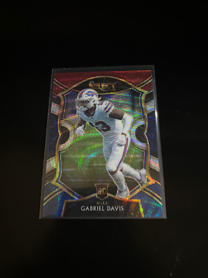 2020 Panini Select Gabriel Davis Concourse Tri-Color /199 Rookie Card ...