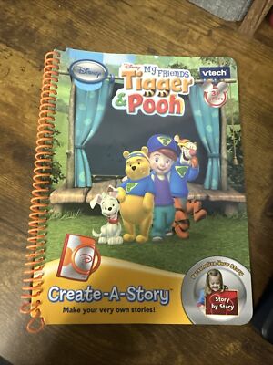 vtech Create-A-Story Disney My Friends Tigger & Pooh Replacement Book ...