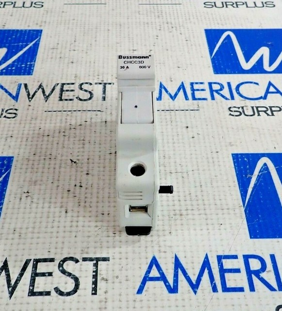 Bussman CHCC3D 30a 600v 1 Pole Fuse Holder for sale online | eBay