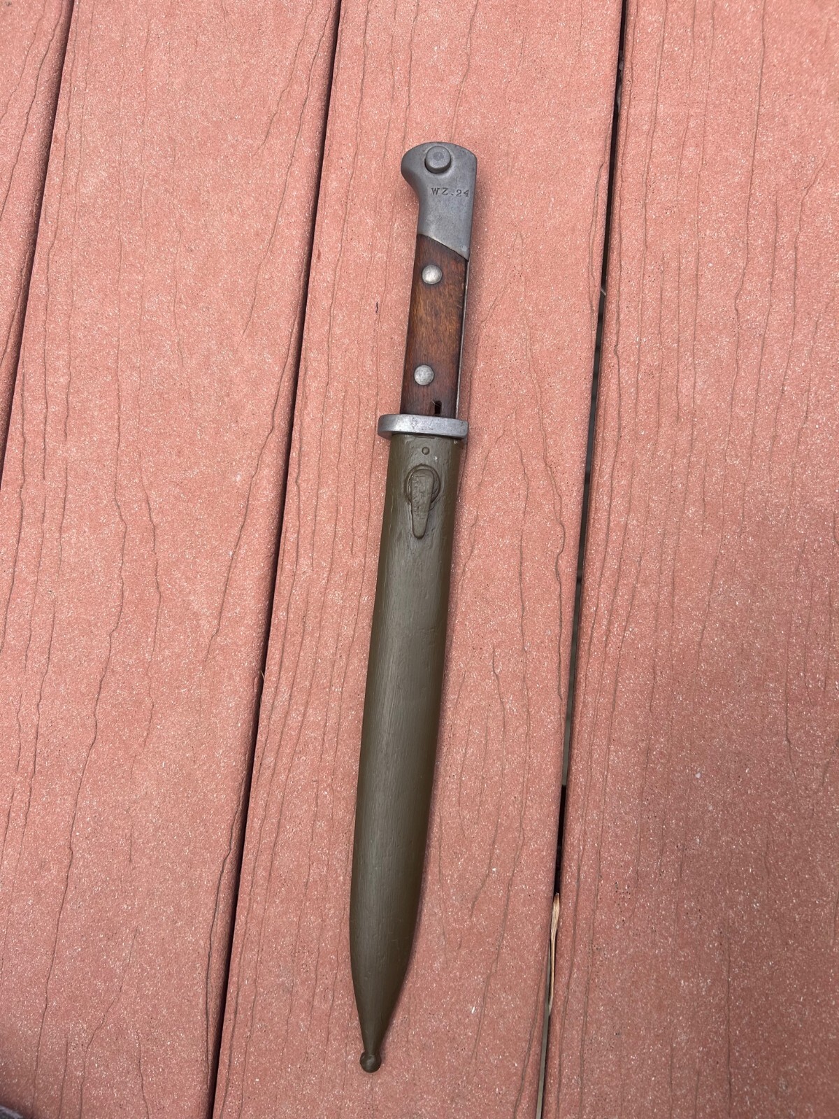 Poland Polish PERKUN Mauser Bayonet ORIGINAL Model 1924 | eBay