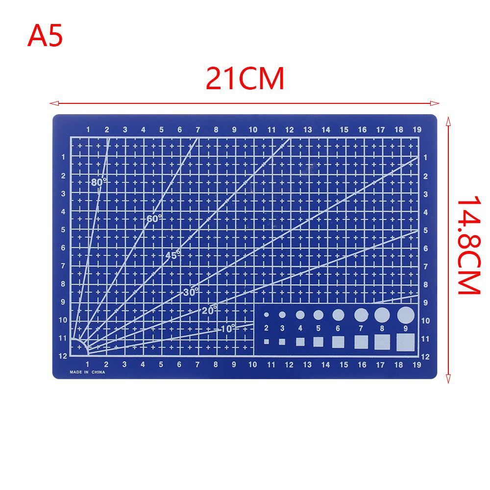 Craft Card Paper Board A5 Grid Lines Cutting Mat Sewing Tool Cutting ...