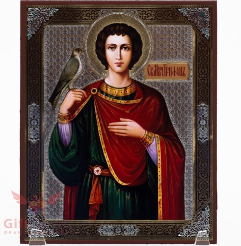 Wooden Icon Saint Tryphon Tryfon Agios Tryfonas Икона Святой Трифон 5.1 ...