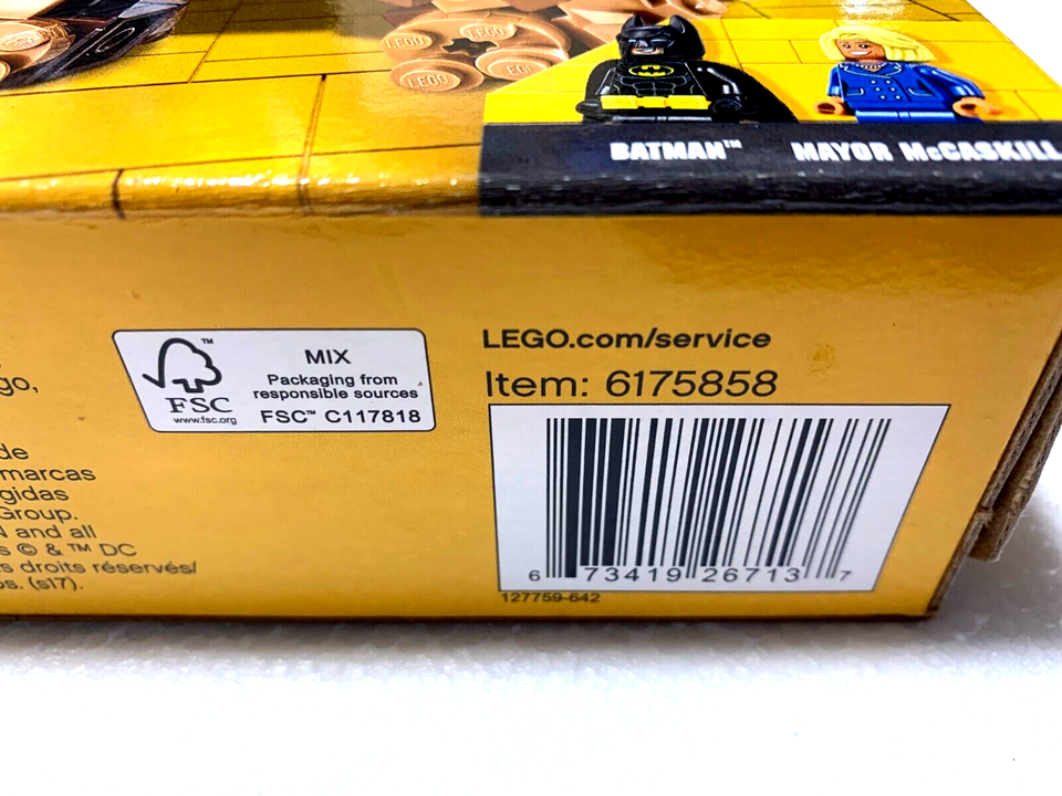 70904 CLAYFACE SPLAT ATTACK lego legos set NEW DC mayor BATMAN MOVIE ...