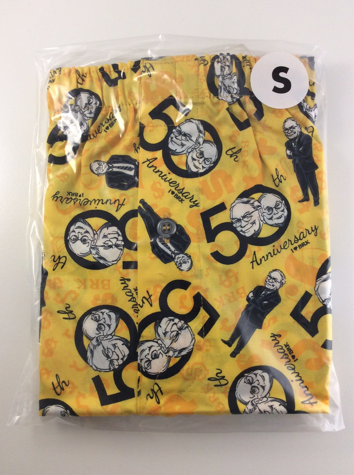 2015 50th anniv BERKSHIRE HATHAWAY SHAREHOLDERS MEETING BERKY BOXER ...