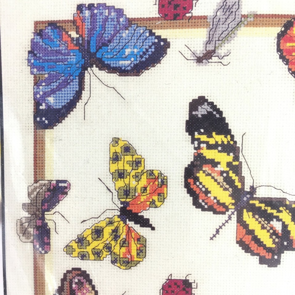 Candamar Designs Cross Stitch Kit BUG COLLECTION 51175 New Dragonflies ...