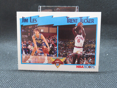 1991-92 NBA Hoops League Leaders #307 Jim Les / Trent Tucker | eBay
