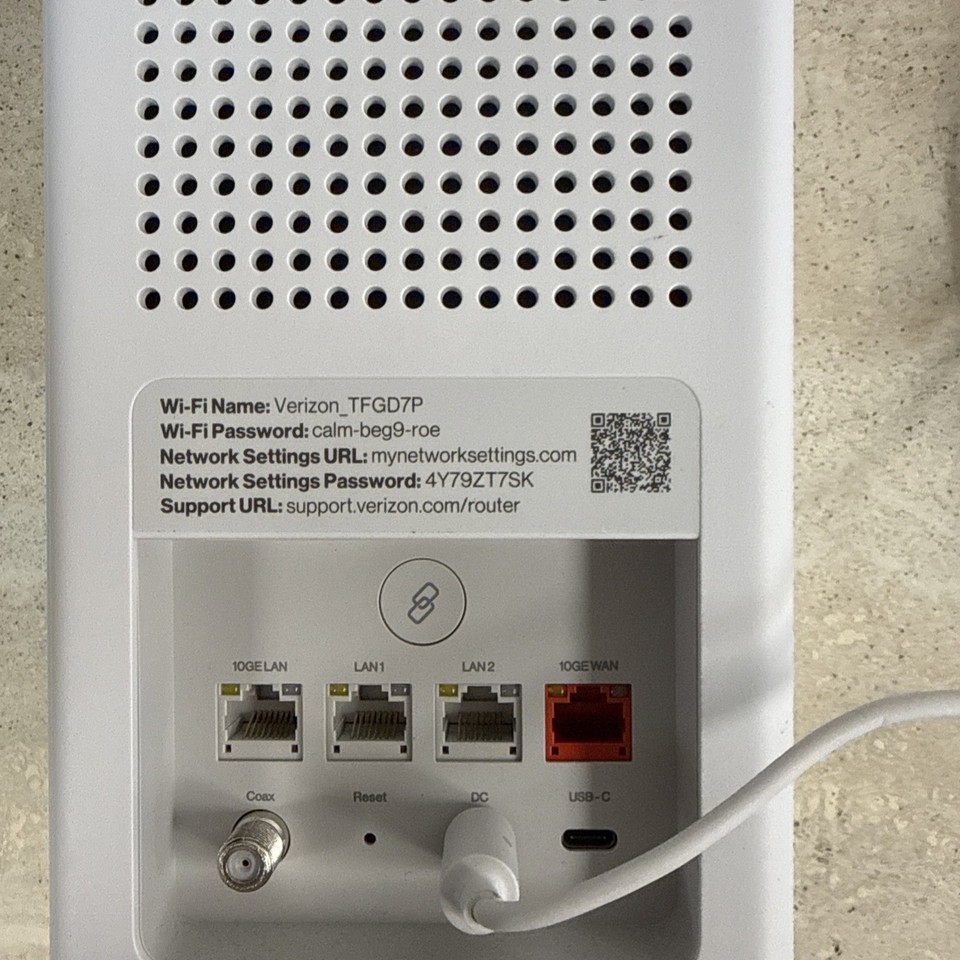 VERIZON FIOS WiFi 6 EXTENDER ROUTER CR1000A | eBay