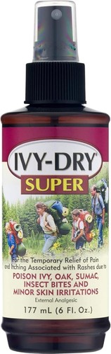 Ivy-Dry SUPER Temporary Relief of Pain and Itching 6 Fl. Oz ...