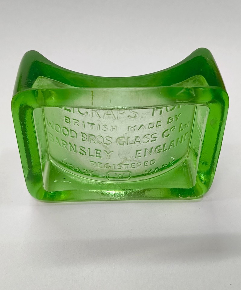 Antique Green Solid Glass Razor Sharpener From The Lillicrap’s Hone ...