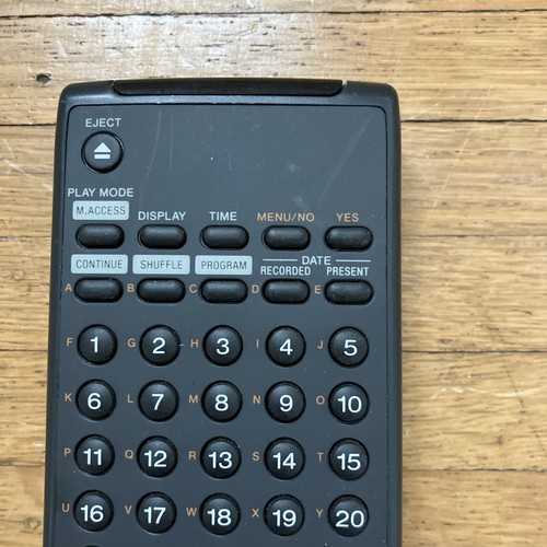 Sony Minidisc Deck Mini Disc Remote Control RM-DR1E | eBay