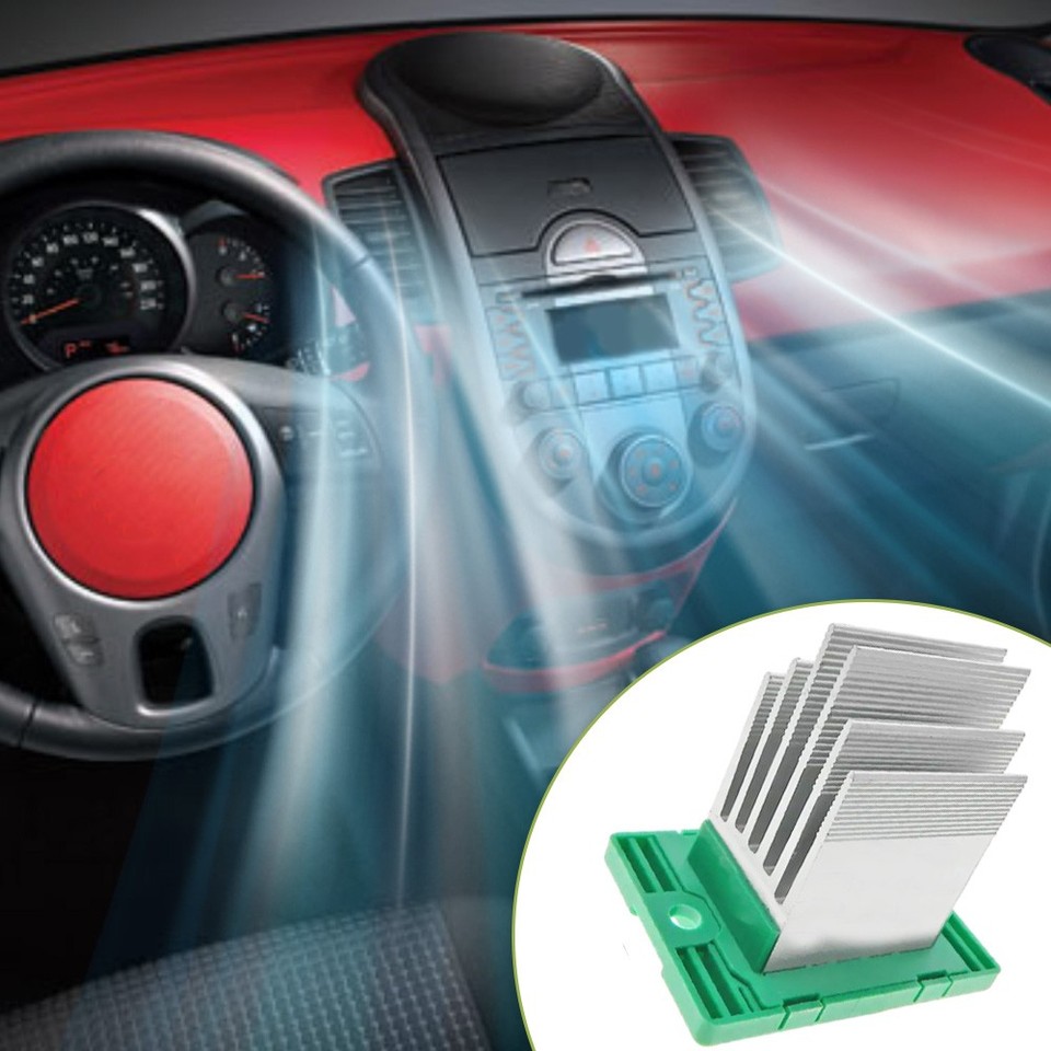 HVAC Blower Motor Fan Resistor 4 pins 972351U000 Fit For Kia Soul 2010 ...