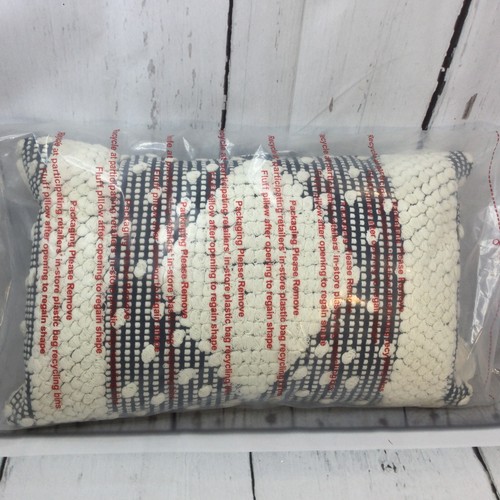 Diamond Textured Square Throw Pillow Black White NEW Couch Bedding ...