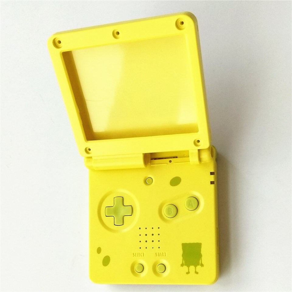 6Sets SpongeBob & Pika chu Housing Shell Case Cover For Gameboy Advance ...