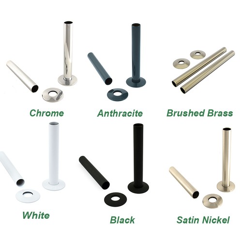 Thermostatic TRV Angled/Corner/Straight Lockshield Radiator Valves Set ...