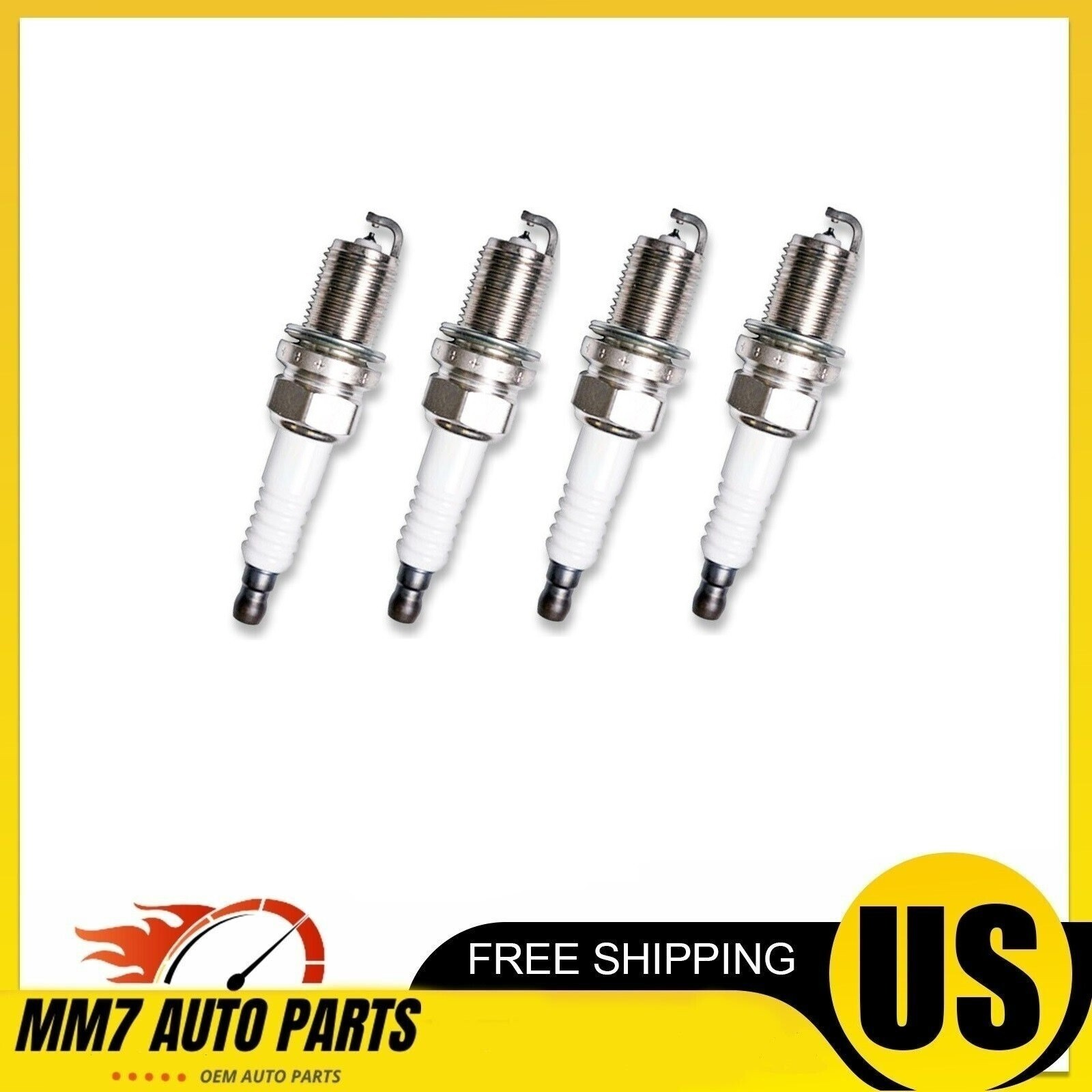 4 pcs G-Power Spark Plugs 1990-1991 Chevrolet Beretta 2.3L L4 Kit Set ...