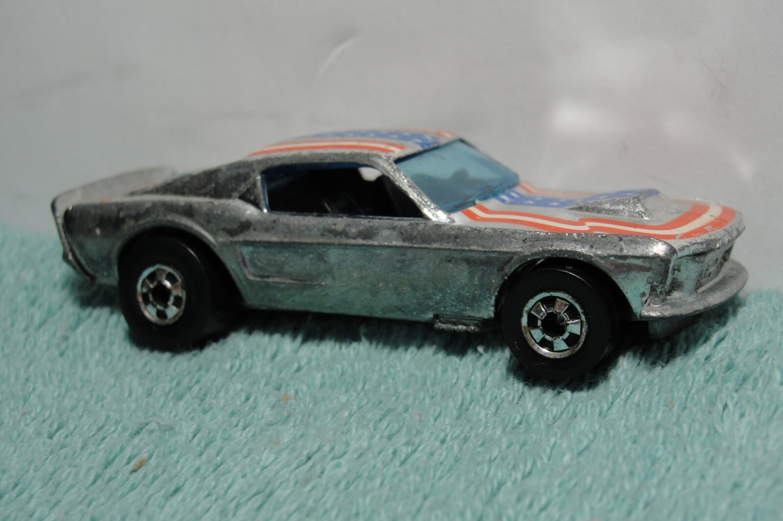 Vintage Hot wheels Blackwall 1974 Mustang Stocker Stars Stripes. | eBay