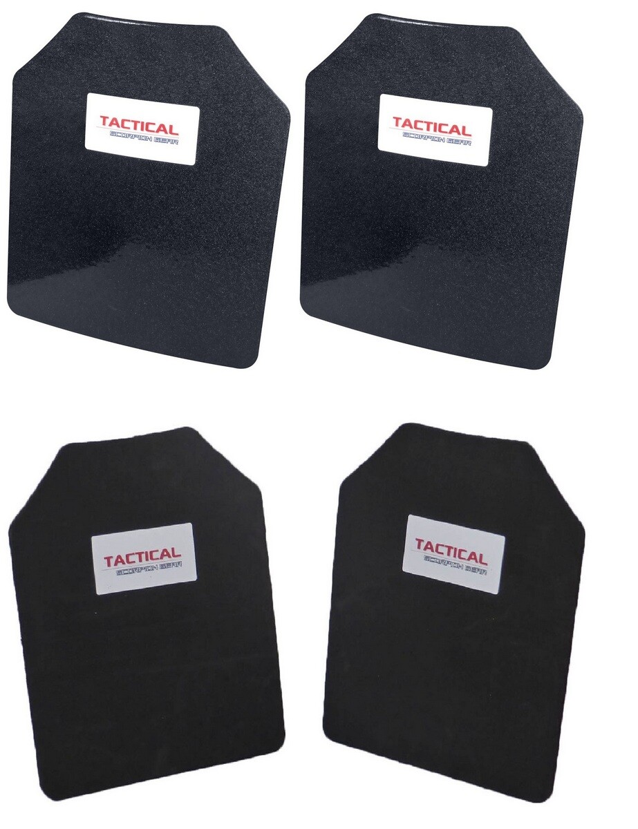Tactical Scorpion Level III AR500 Body Armor Plates Two 10 x 12 ...