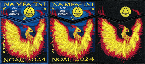 NOAC 2024 Nampa-Tsi Lodge 216 OA Flap Scout Patch Set Lot Great Rivers Council | eBay