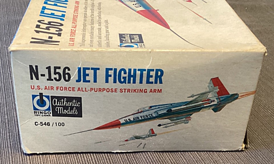 Ringo Toy Corp. C-546/100 N-156 Jet Fighter Model Kit | eBay