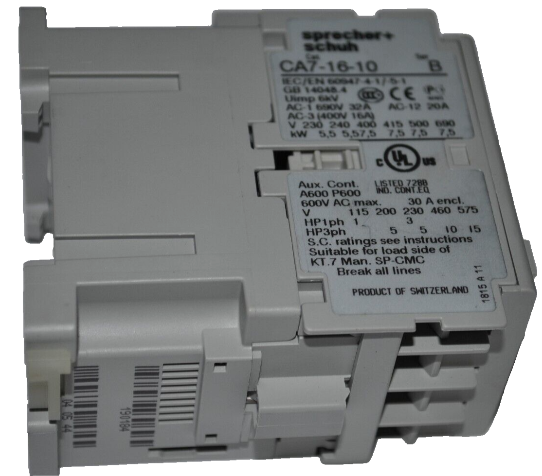 SPRECHER+%26+SCHUH+CA7-16-10-24Z+%2F+CA7161024Z+%28%29 for sale online ...