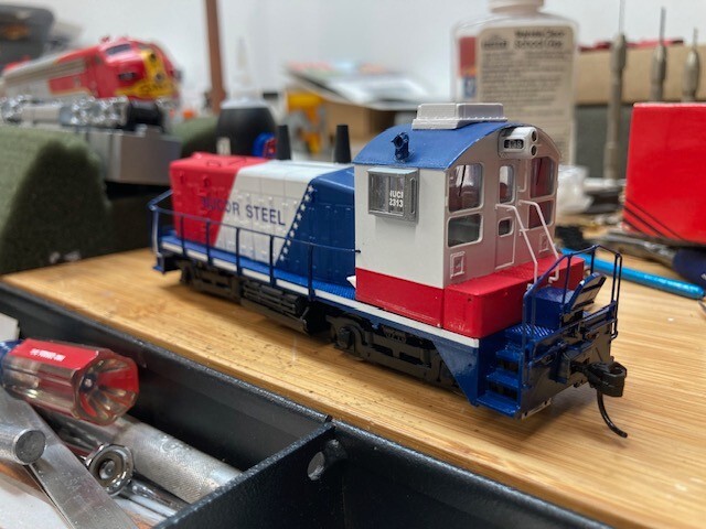 Nucor Steel Bicentennial SW1200 #2313 decals Limited Edition HO scale ...