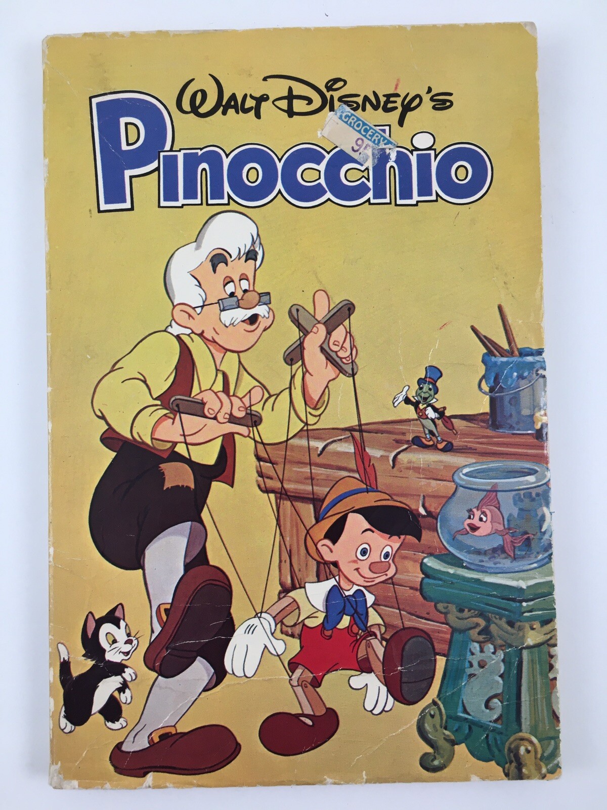 Walt Disney’s Pinocchio 1978 Paperback Book; 1st Grosset & Dunlop ...