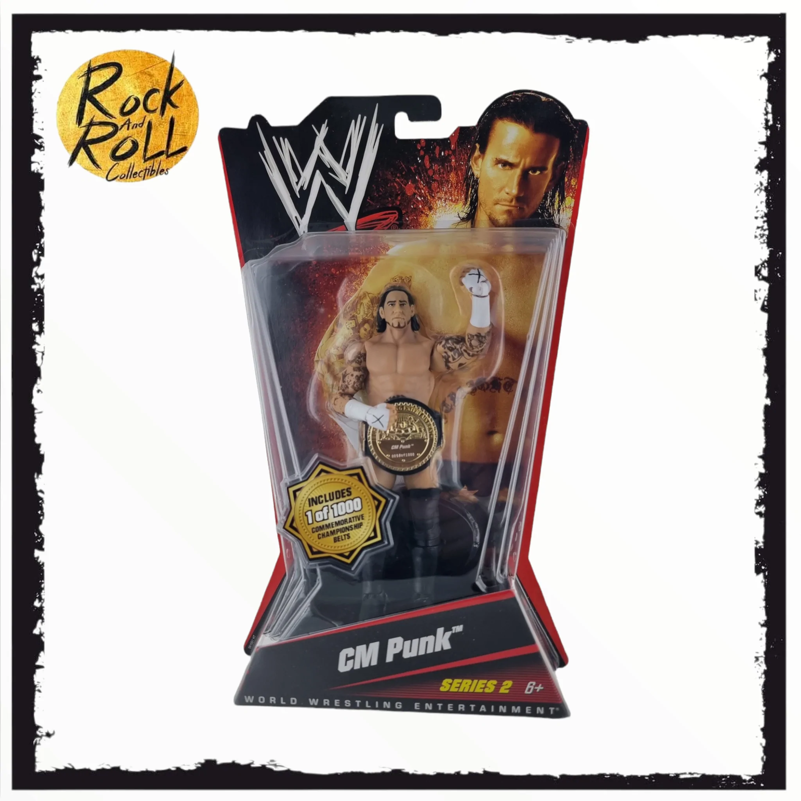 WWE CM Punk Figure Series 2 Mattel boxed and unopened. for sale online ...