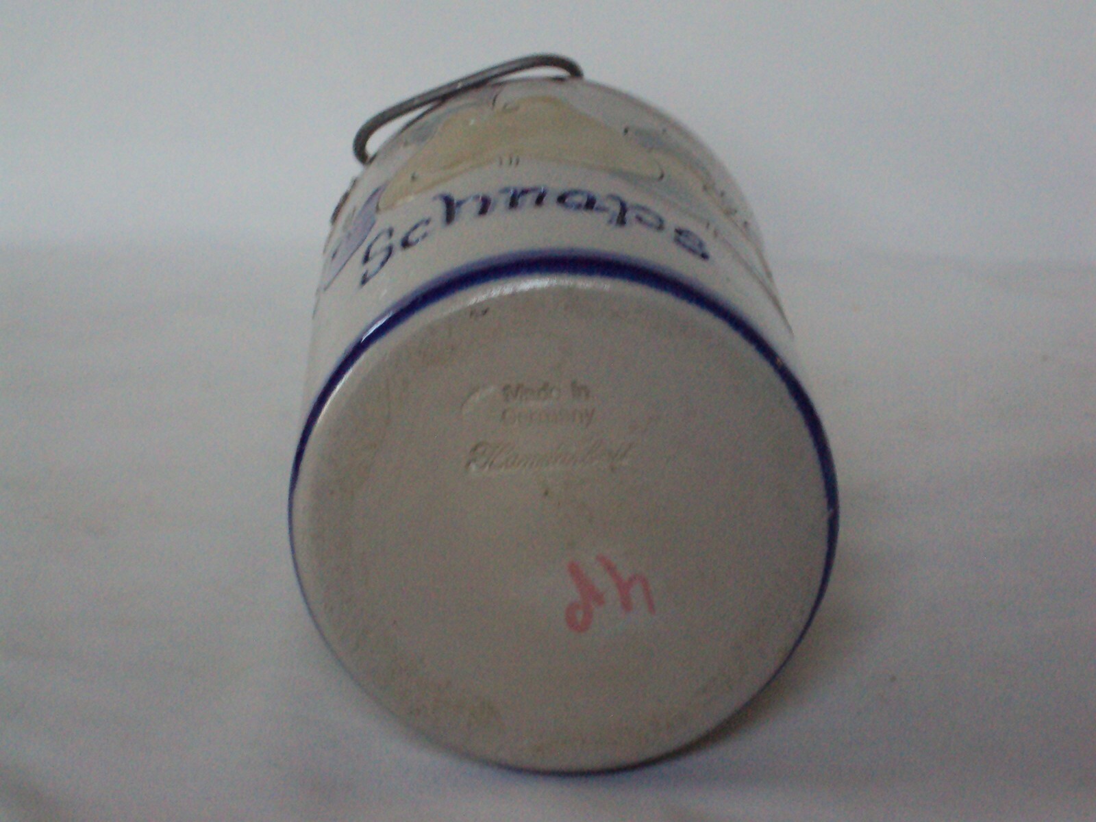 German Schnaps Handerbelt Handmade Germany Bottle Rare Vtg | eBay