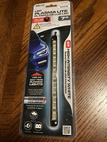 Pilot LED Plasma Lite White 7" Car Decorative LED Strip Light - CZ ...