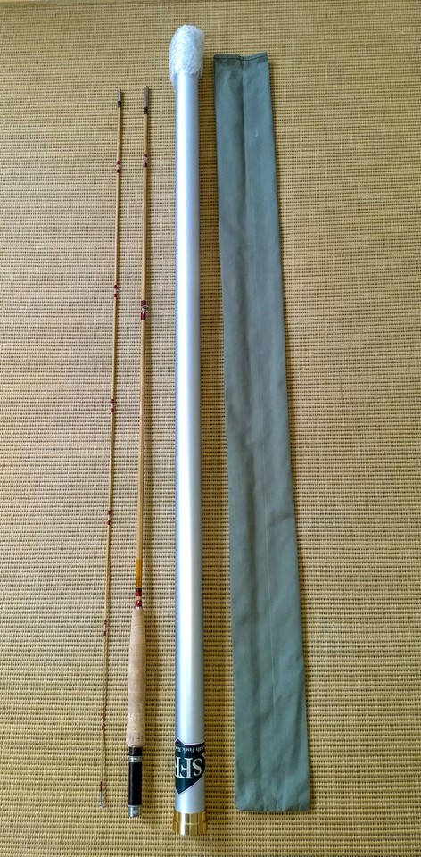 New $1900 SFRC Dave Redington 5 wt Ranger Bamboo Fly Rod 7' 8" 2/1 | eBay