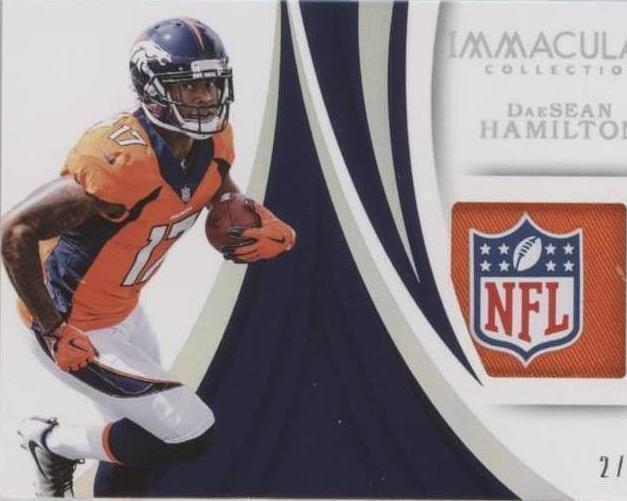 2018 Panini Immaculate Collection - Immaculate Gloves DaeSean Hamilton ...