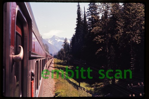 Original Slide, CPR Canadian Pacific The Canadian Passenger Train ...