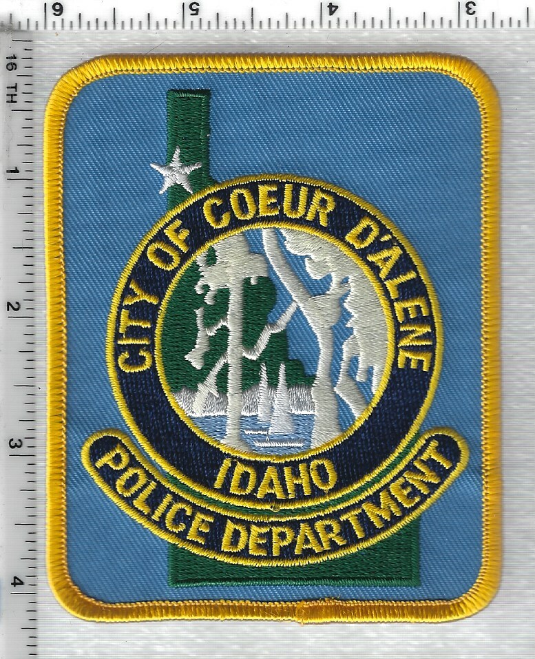 Coeur D'Alene Police (Idaho) Shoulder Patch | eBay