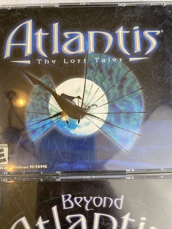 Beyond Atlantis & The Lost Tales PC CD-ROM 4-disc DreamCatcher Cryo ...