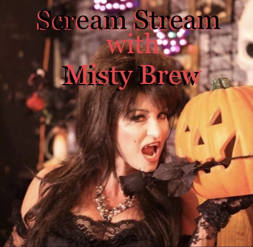 Misty Brew’s Scream Stream (Subscription +Episode on DVD) Halloween Horror Host | eBay