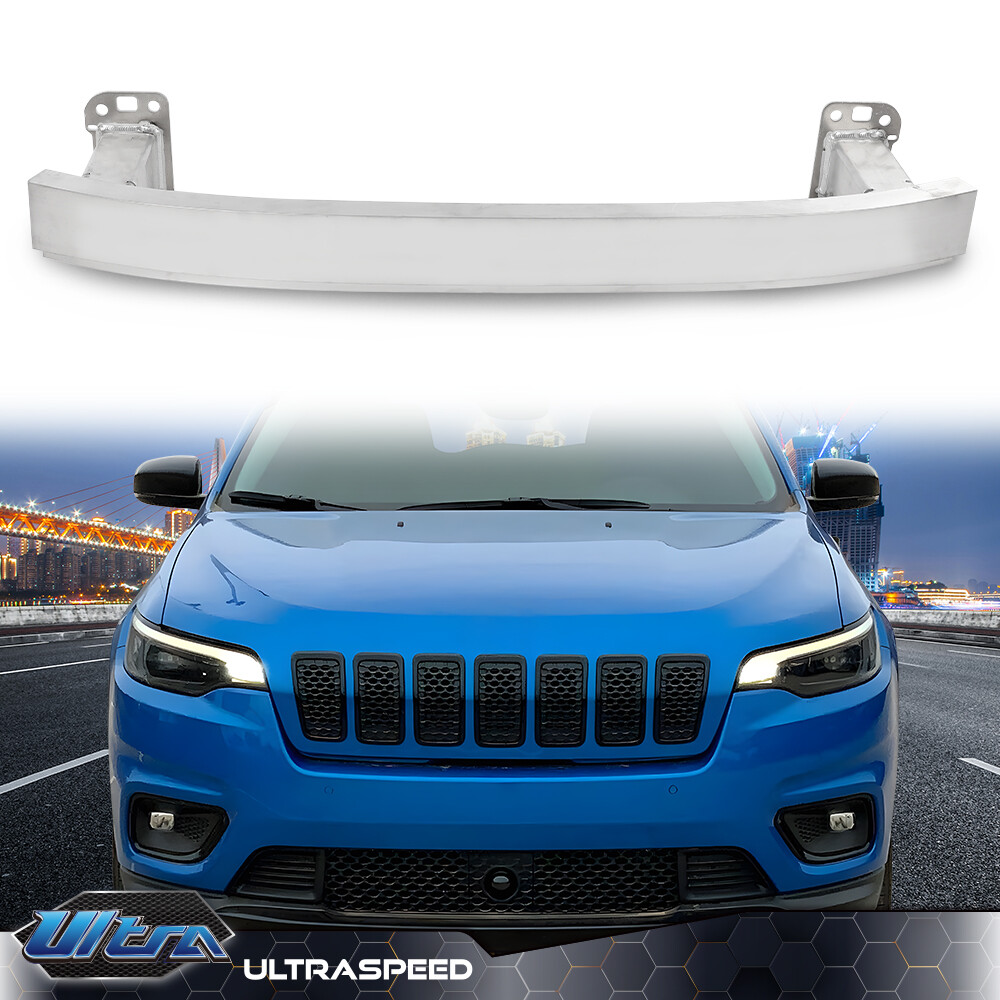 Bumper ReinForcement Silver Fit For 2019-2022 Jeep Cherokee Aluminum ...